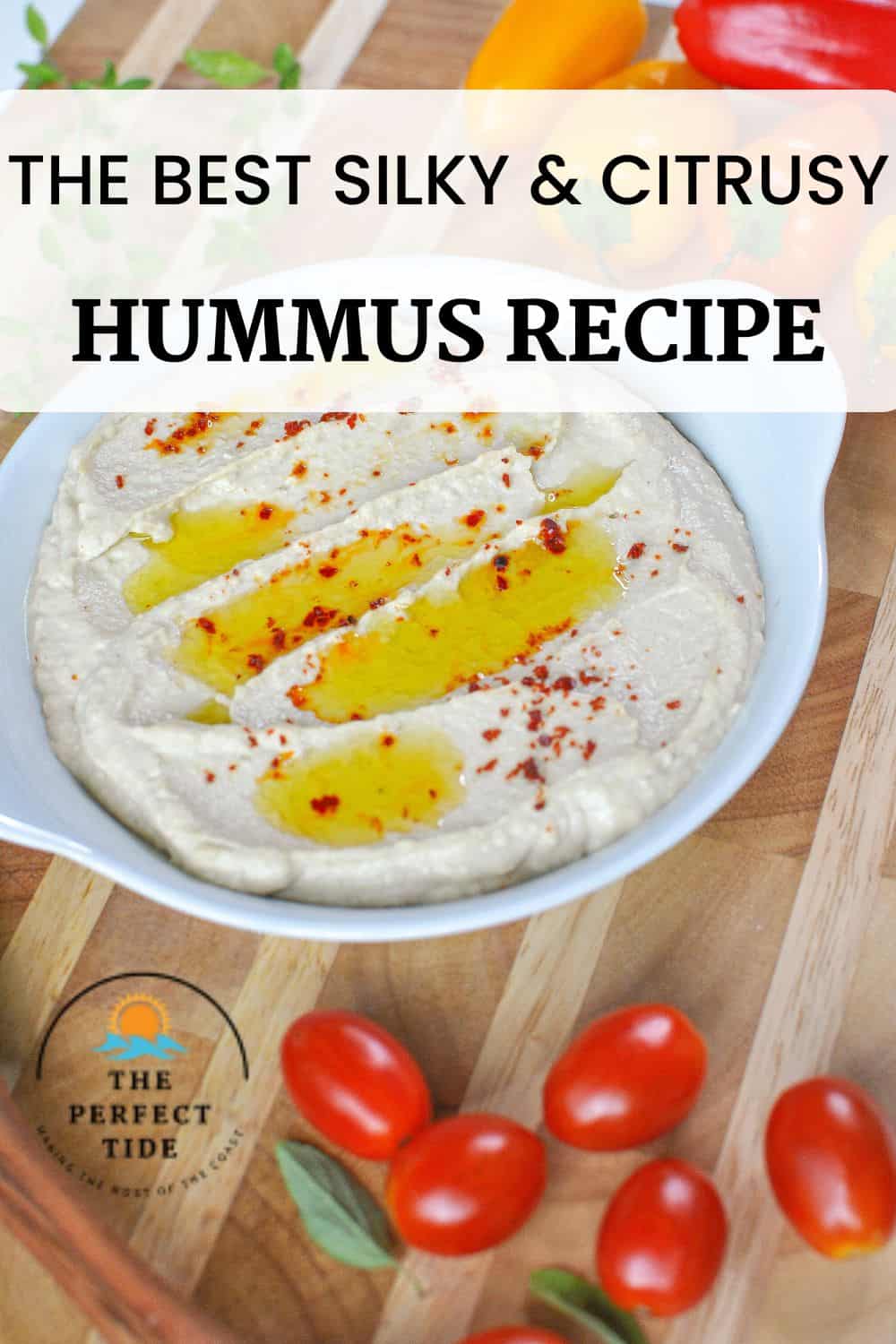 Authentic Lebanese Hummus - The Perfect Tide