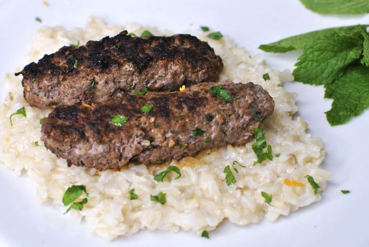 Kefta (Beef Lebanese Meatballs)