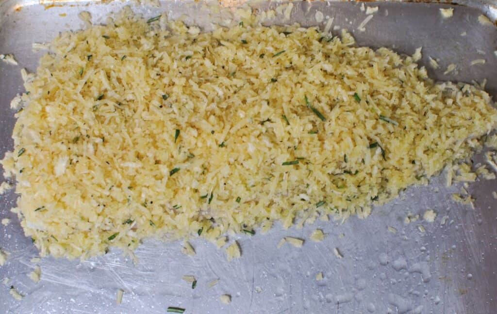 Rosemary Parmesan Crusted Fish