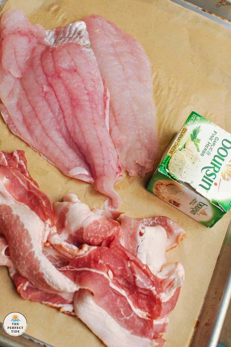 Bacon Wrapped Stuffed Fish