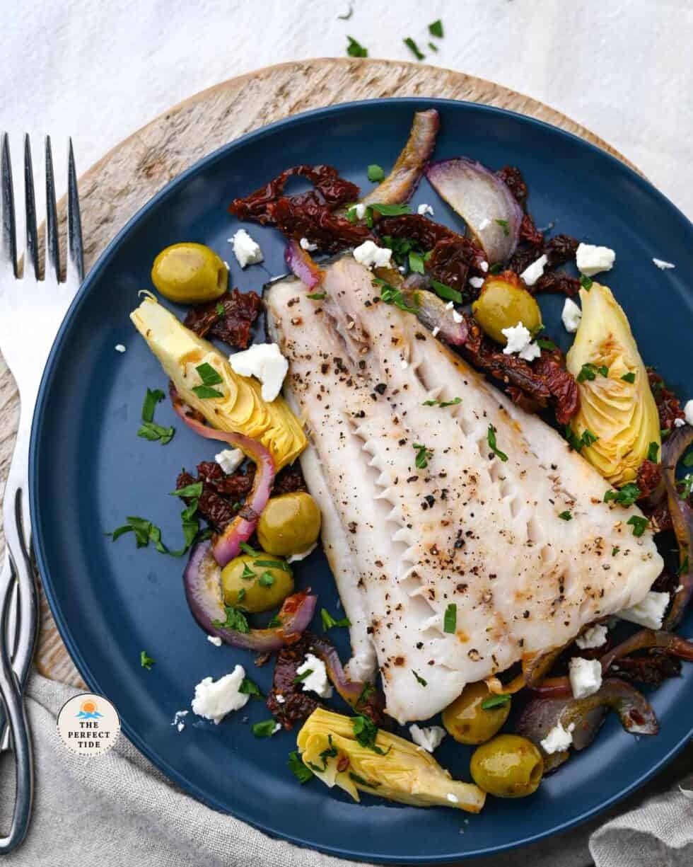 Mediterranean Baked Black Cod (Sablefish) - The Perfect Tide