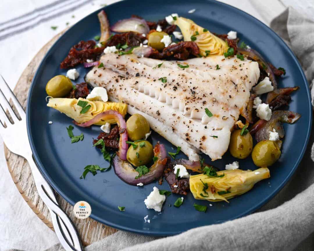 Mediterranean Baked Black Cod (Sablefish) - The Perfect Tide