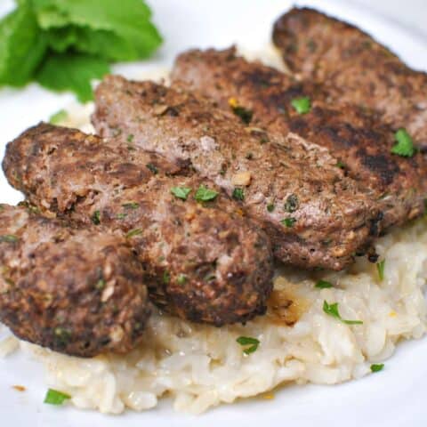 Kefta (Beef Lebanese Meatballs)
