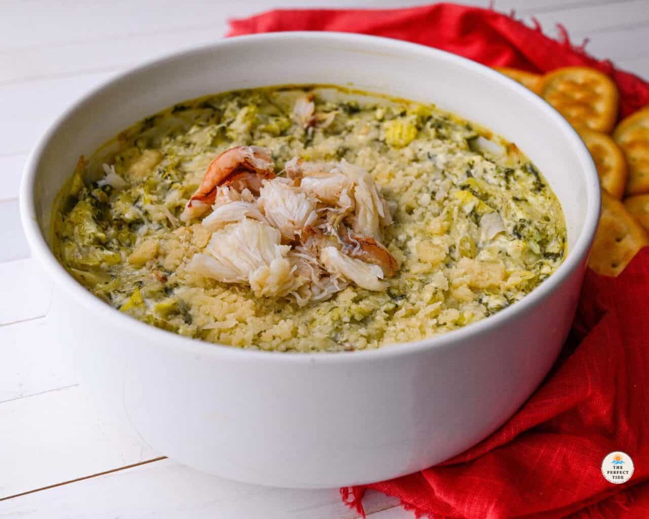 Hot Crab Spinach Dip