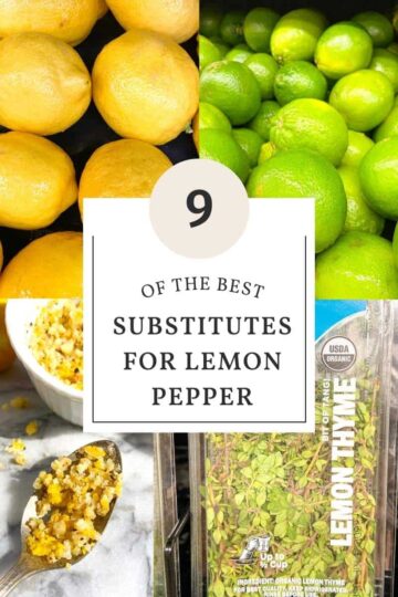 9 Best Substitutes For Lemon Pepper - The Perfect Tide