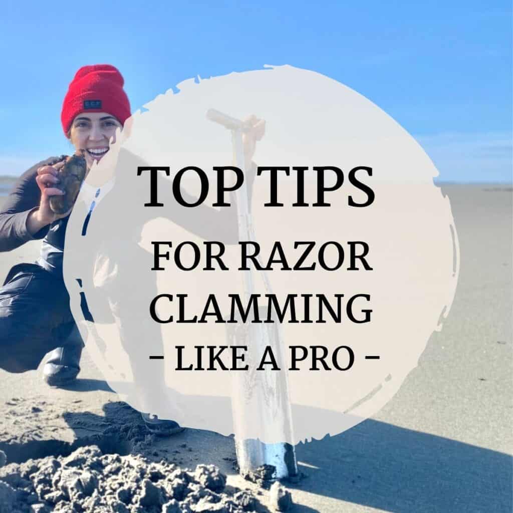 Top Tips For Razor Clamming - The Perfect Tide