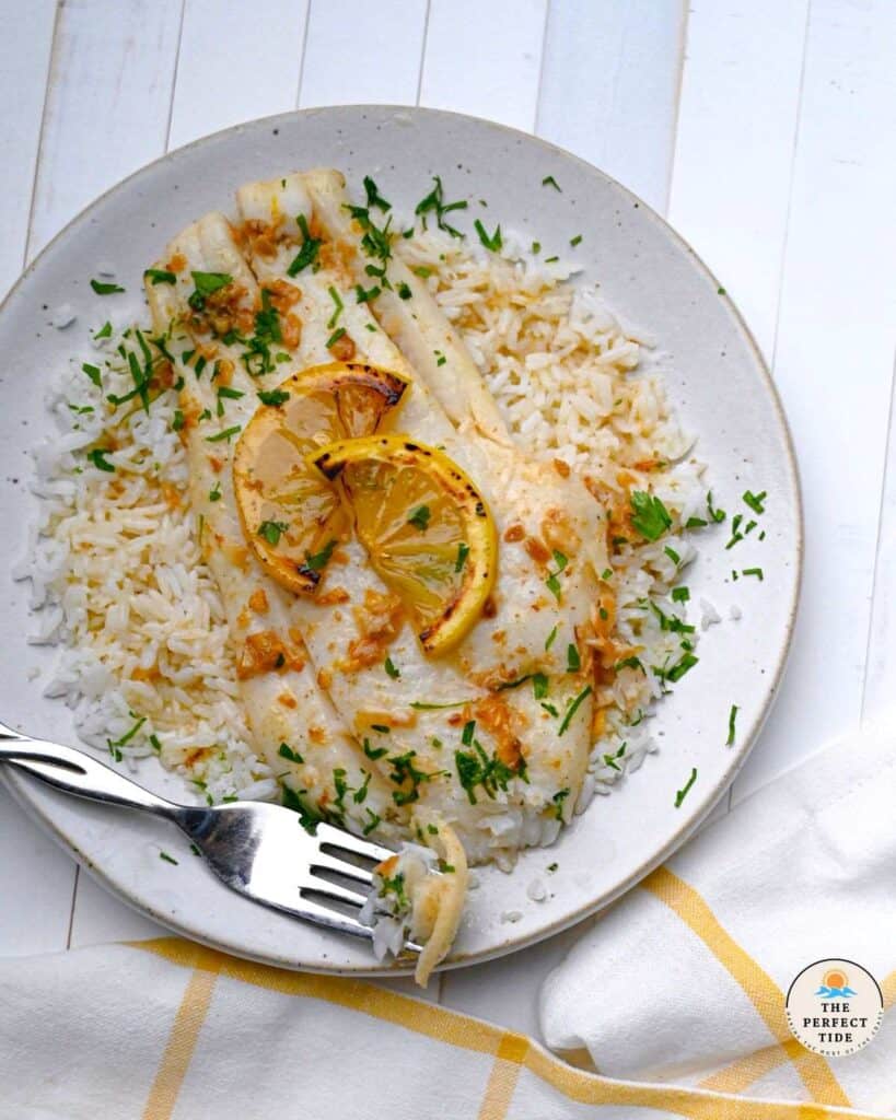Pan-Seared Turbot with Lemon Butter Sauce
